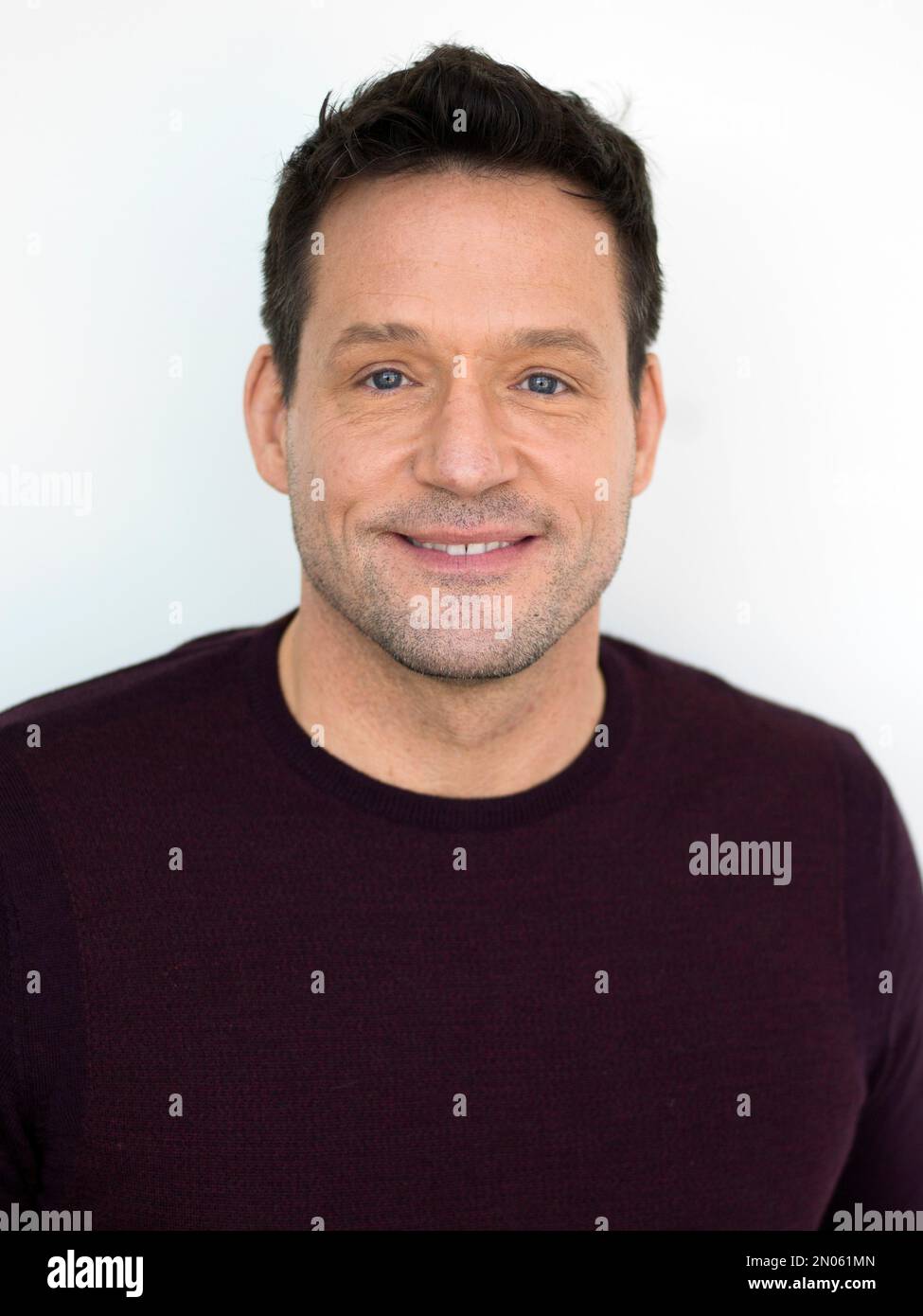 Josh Hopkins poses for a portrait in promotion of his television show ...