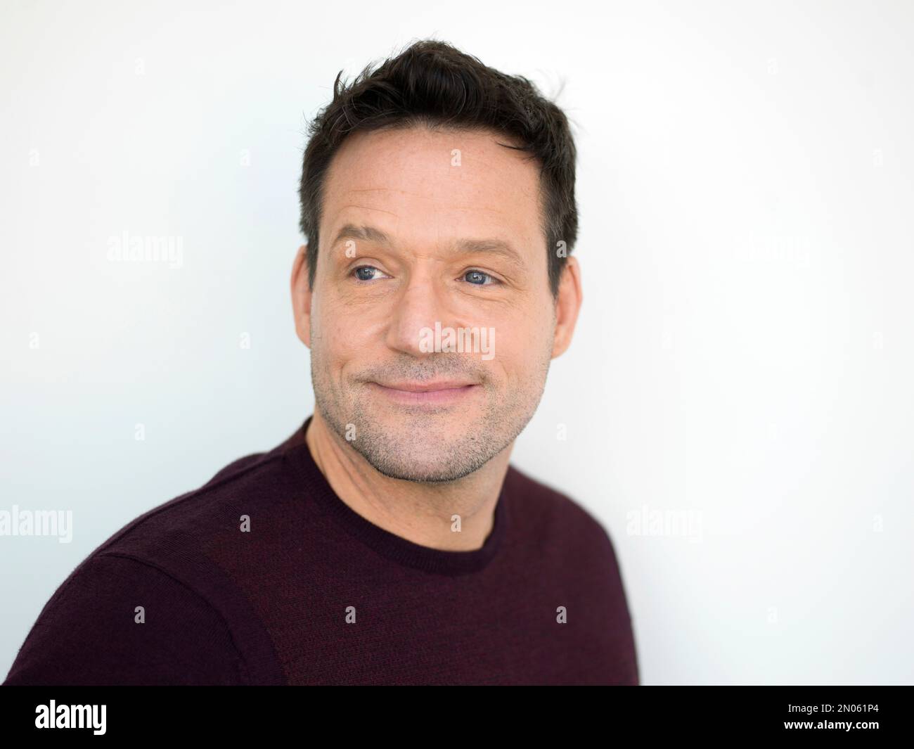 Josh Hopkins poses for a portrait in promotion of his television show ...