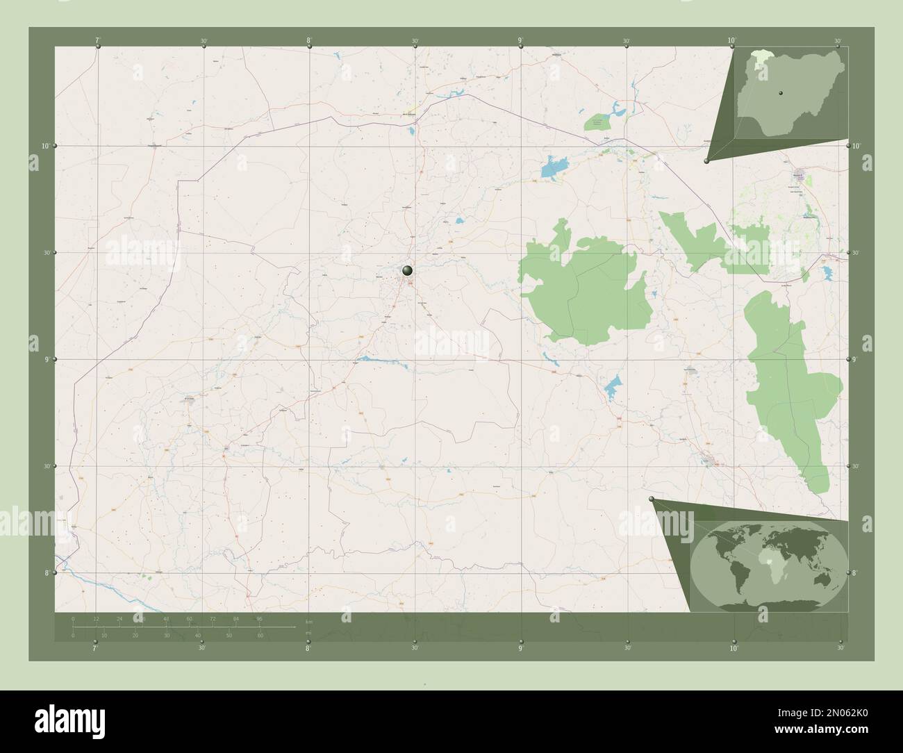 Maps of nigeria hi-res stock photography and images - Alamy