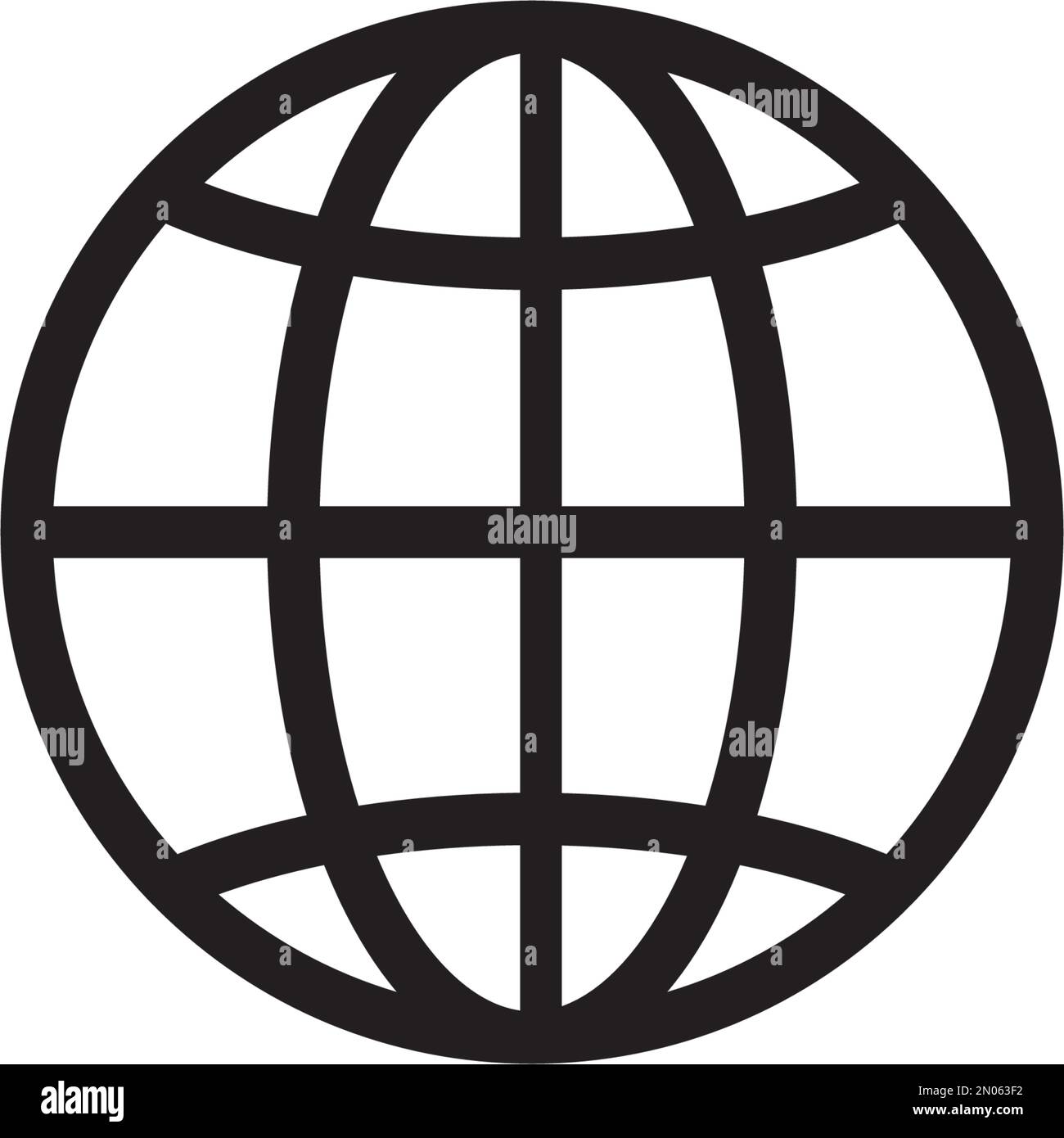 Globe logo vector design illustration Stock Vector Image & Art - Alamy