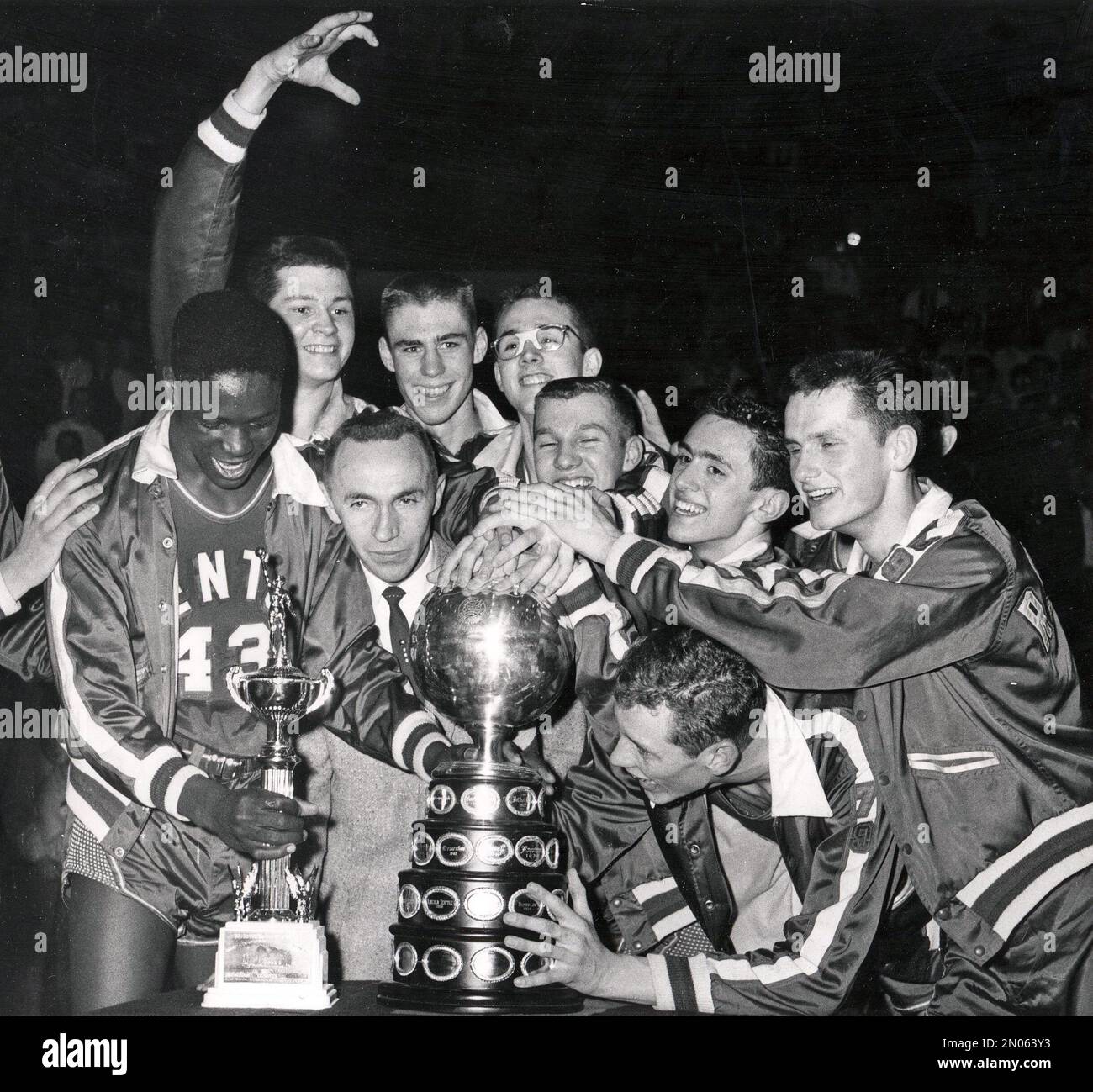 FILE - In this Feb. 20, 1960 file photo, Renton (Wash.) High School ...