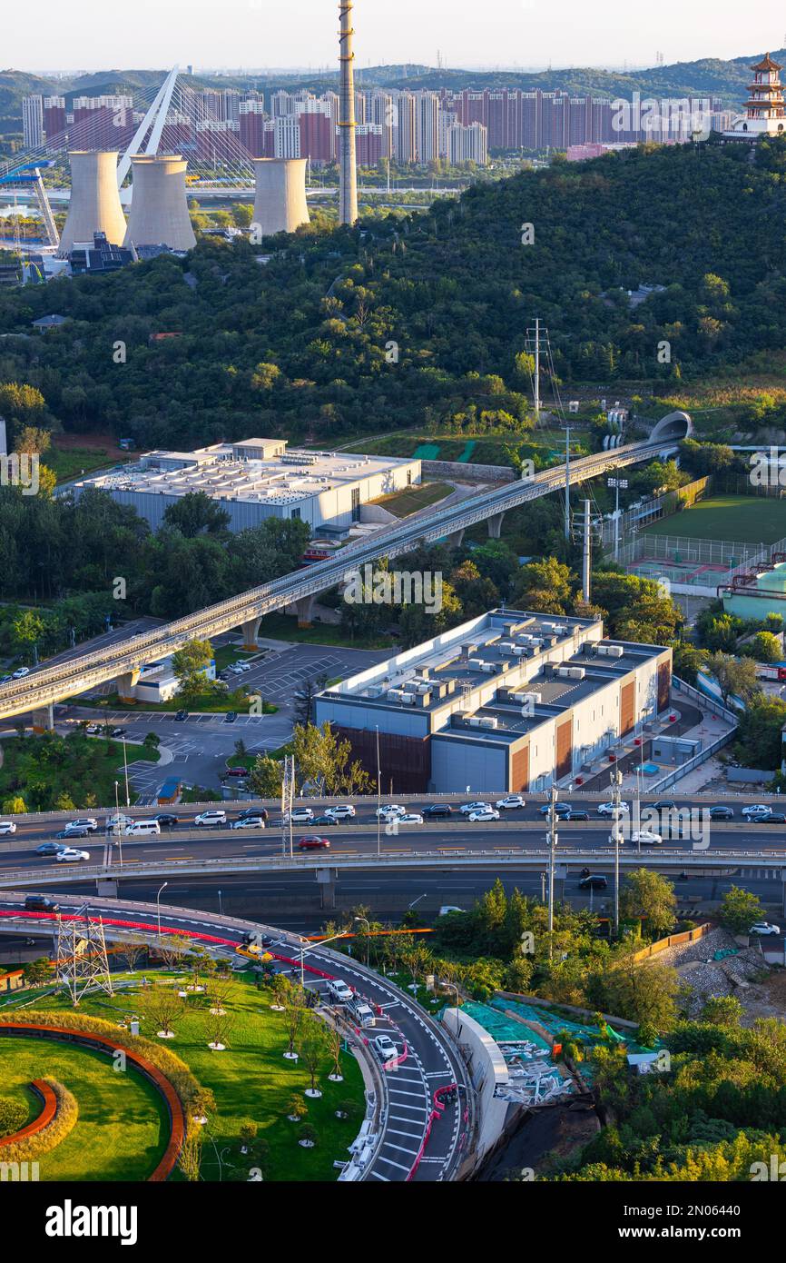 Urban public traffic line Stock Photo - Alamy