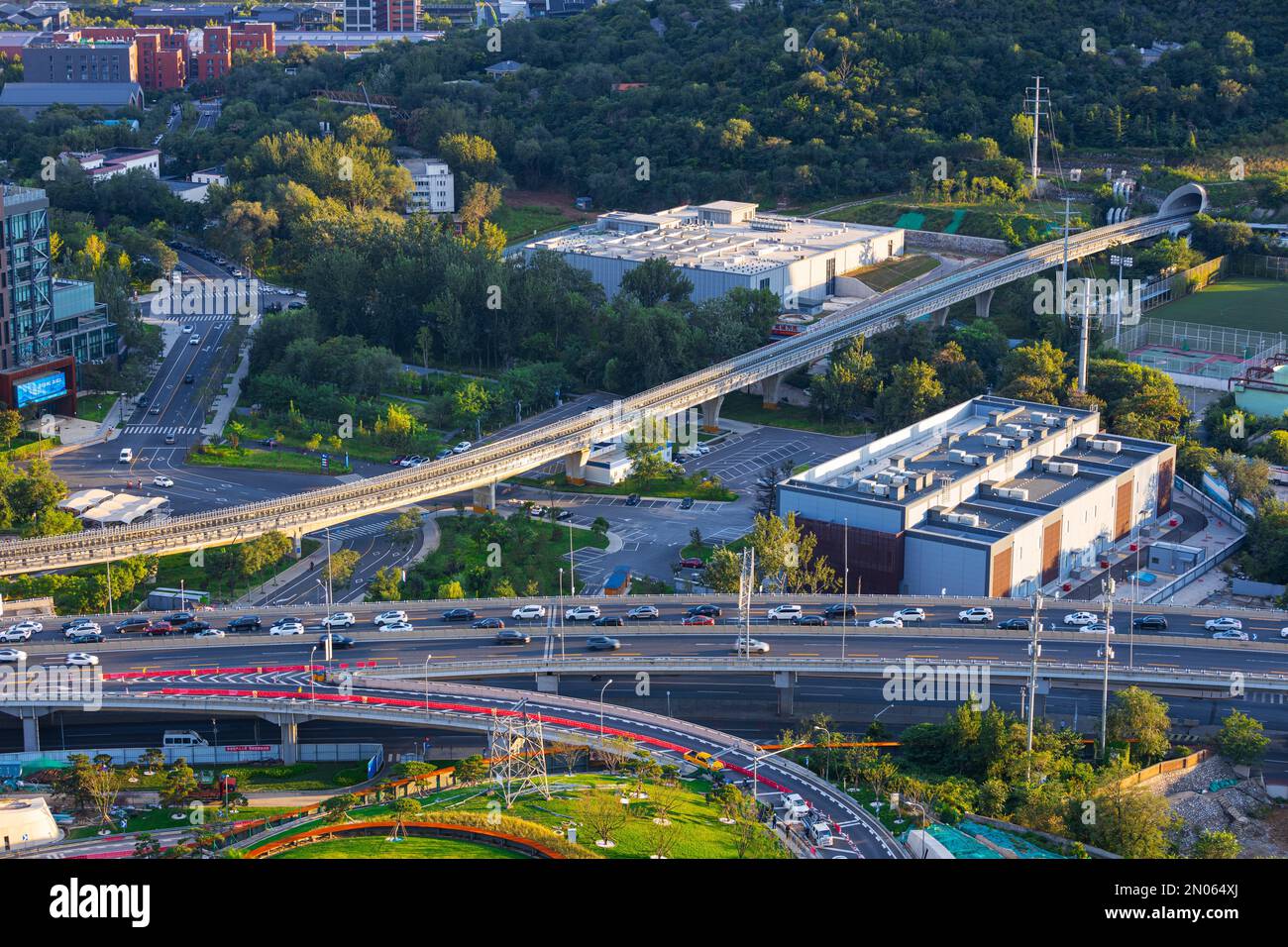 Urban public traffic line Stock Photo - Alamy