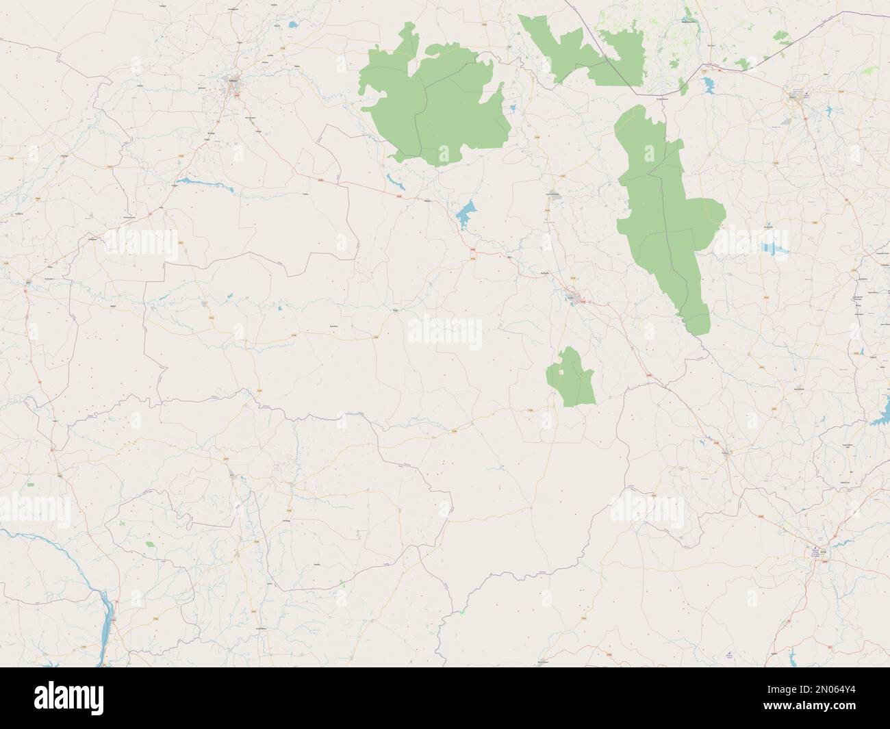 Zamfara, state of Nigeria. Open Street Map Stock Photo - Alamy