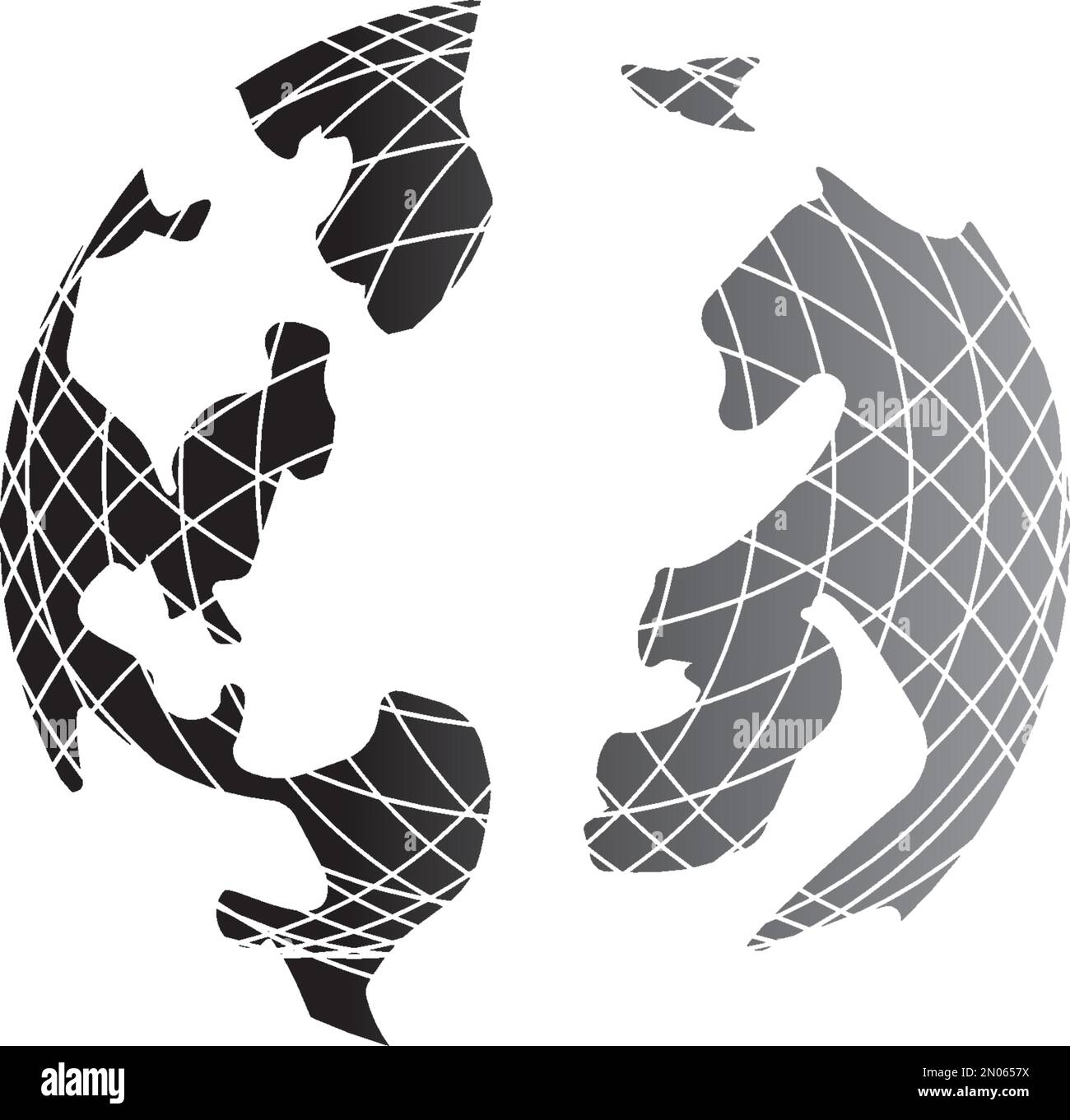 Globe logo vector design illustration Stock Vector Image & Art - Alamy