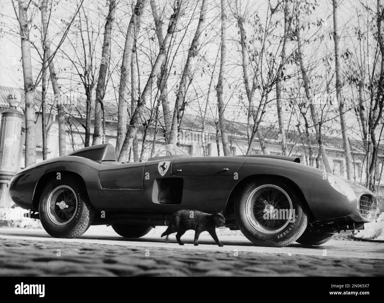 The latest model of the Italian built Ferrari 900, is shown in Rome ...