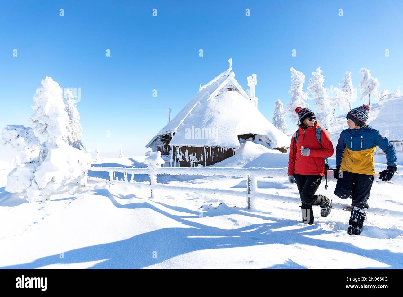Family trip in idyllic hi-res stock photography and images - Alamy