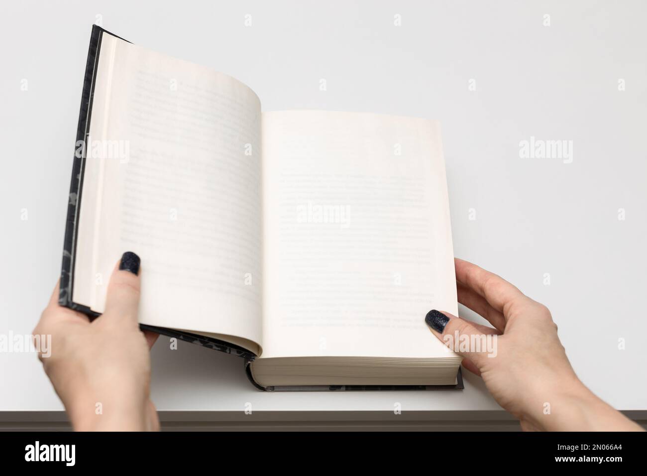 Book lying on the table hi-res stock photography and images - Alamy
