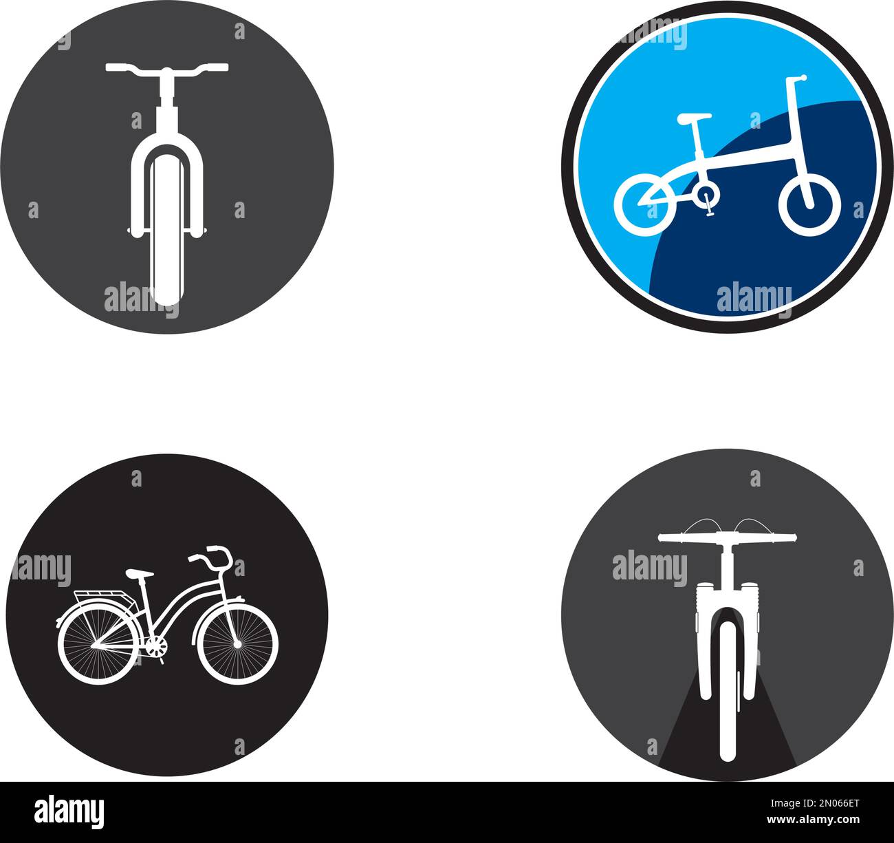 Bike icon vector illustration in black on white background Stock Vector ...