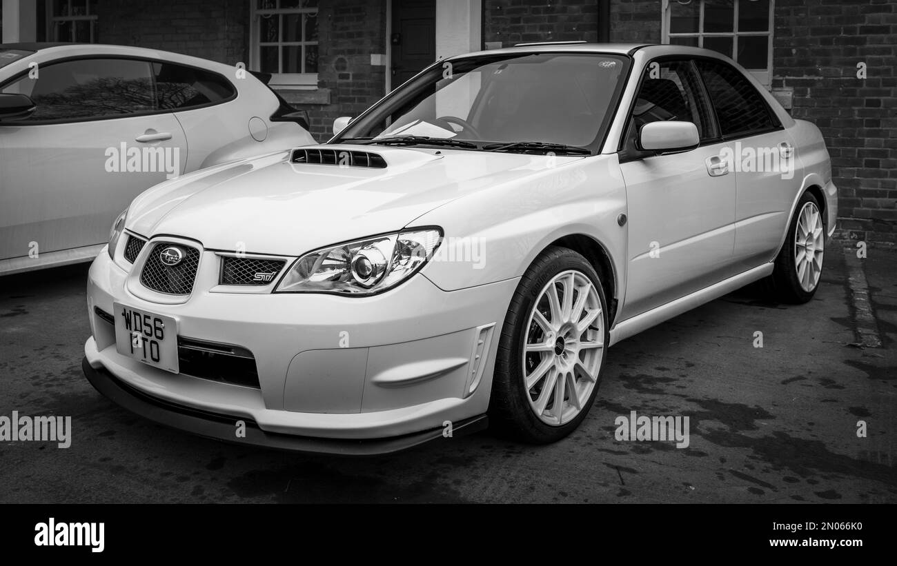2006 Subaru Impreza WRX STI, on display at the Japanese Assembly held ...