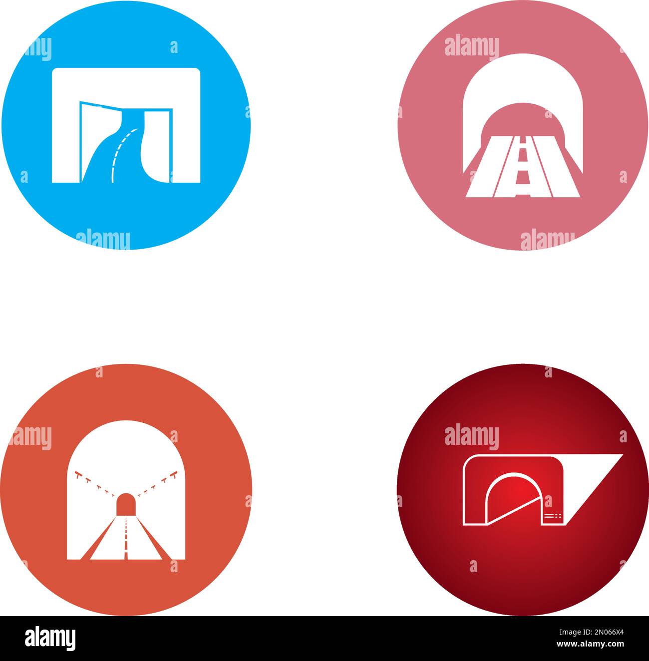 Tunnel icon vector design illustration,logo background Stock Vector ...
