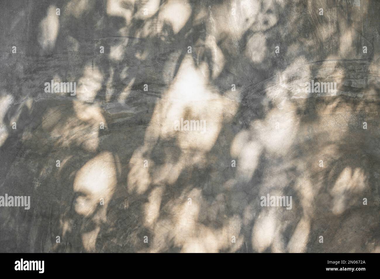 Natural shadow overlay on old grunge wall concrete texture background ...