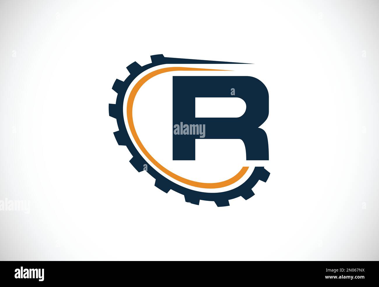 Letter r factory logo Stock Vector Images - Alamy
