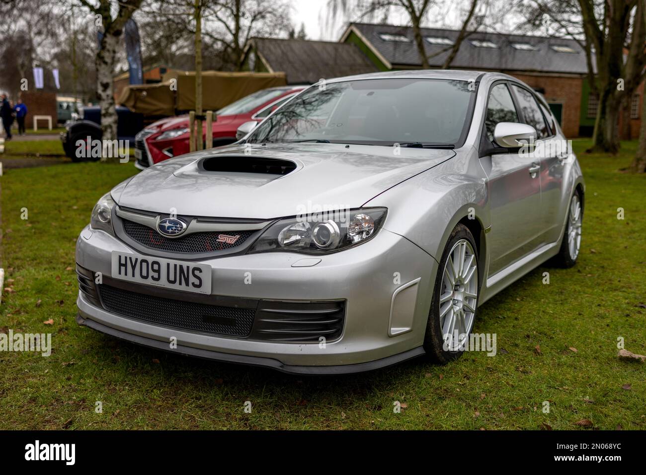 Subaru Impreza WRX STI, on display at the Japanese Assembly held at ...