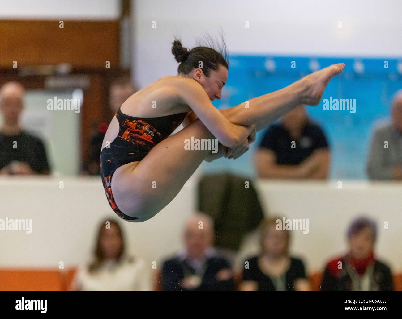 Clare Cryan in action, Womens 3m, Preliminary during day four of the ...