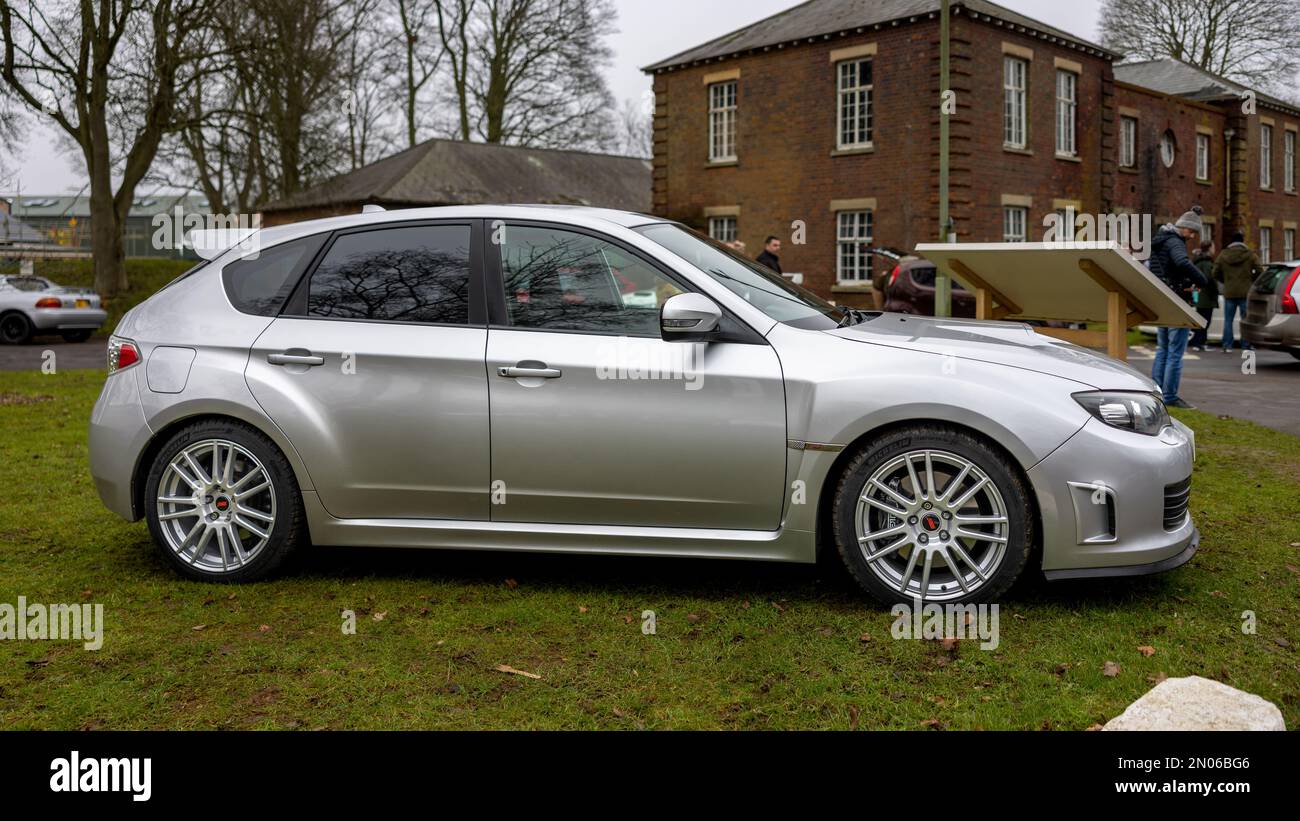 Subaru Impreza WRX STI, on display at the Japanese Assembly held at ...