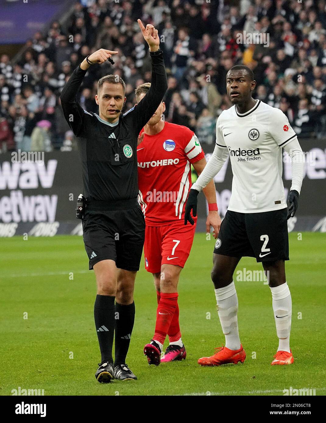 February 4th, 2023, Deutsche Bank Park, Frankfurt, GER, 1st FBL ...