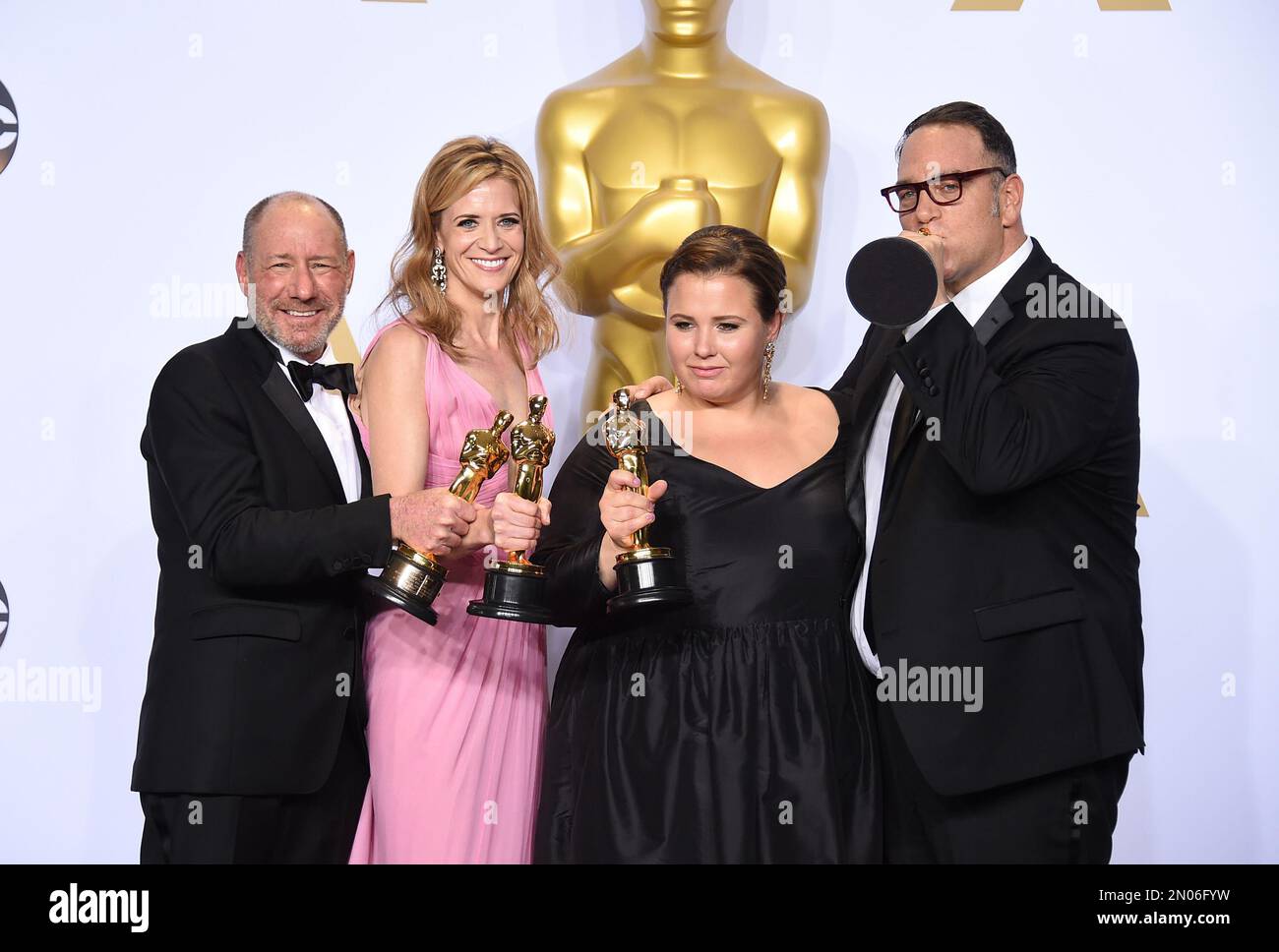 Steve Golin, from left, Blye Pagon Faust, Nicole Rocklin and Michael ...