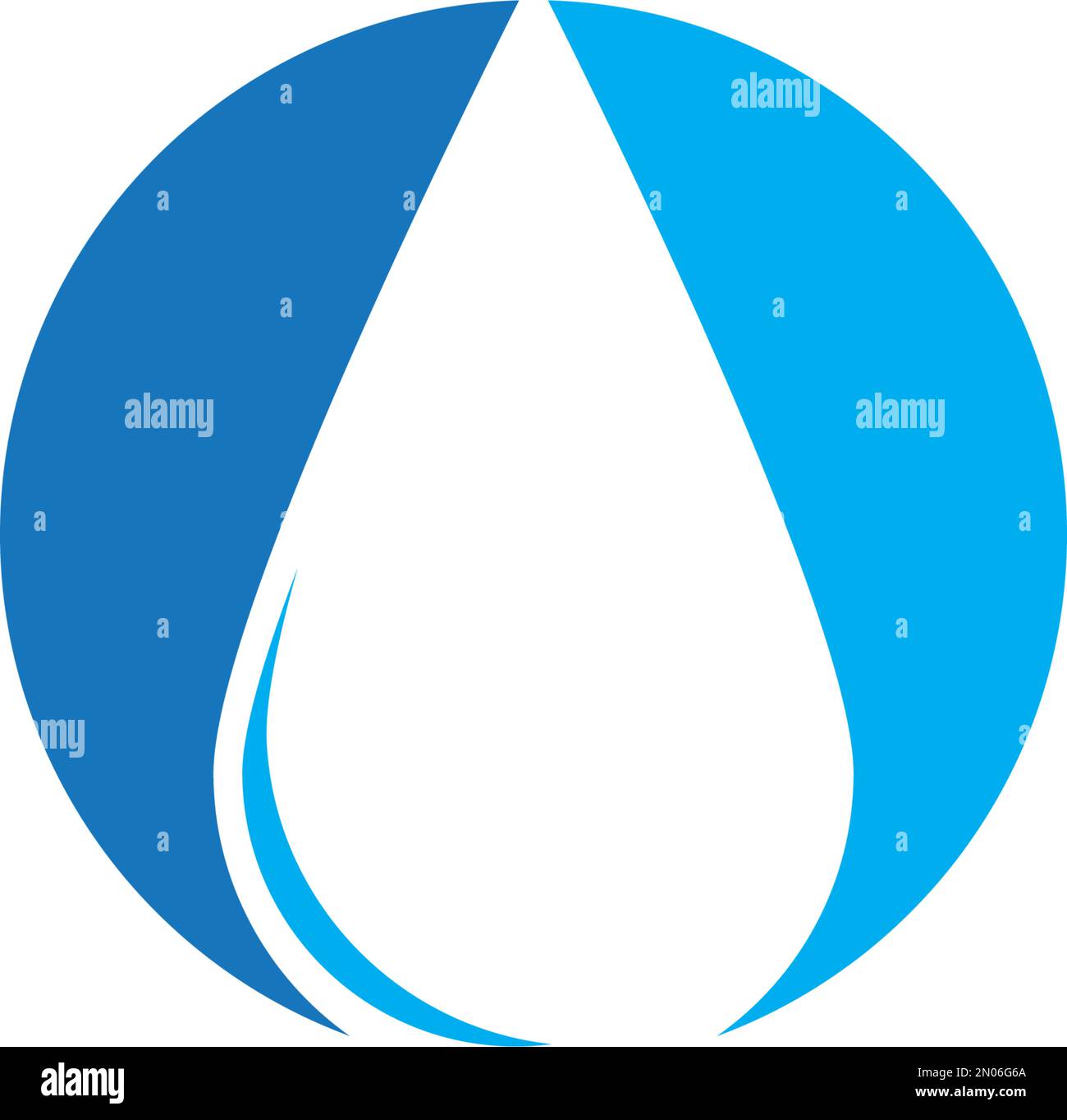 Raindrop logo template hi-res stock photography and images - Alamy