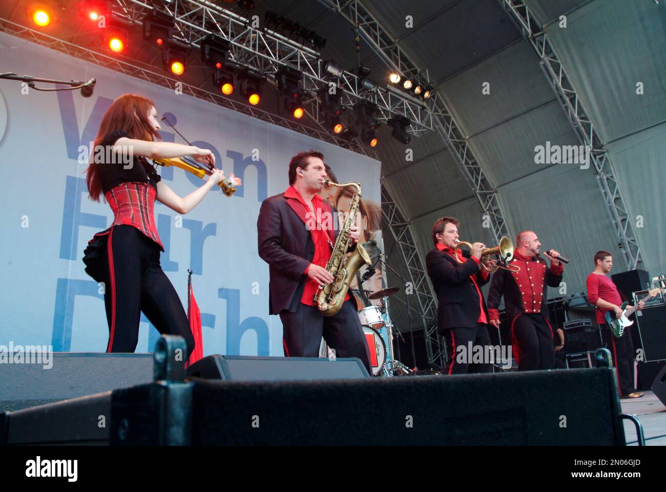 Vienna, Austria. May 25, 2009. Russkaja breaks up after 18 years of ...
