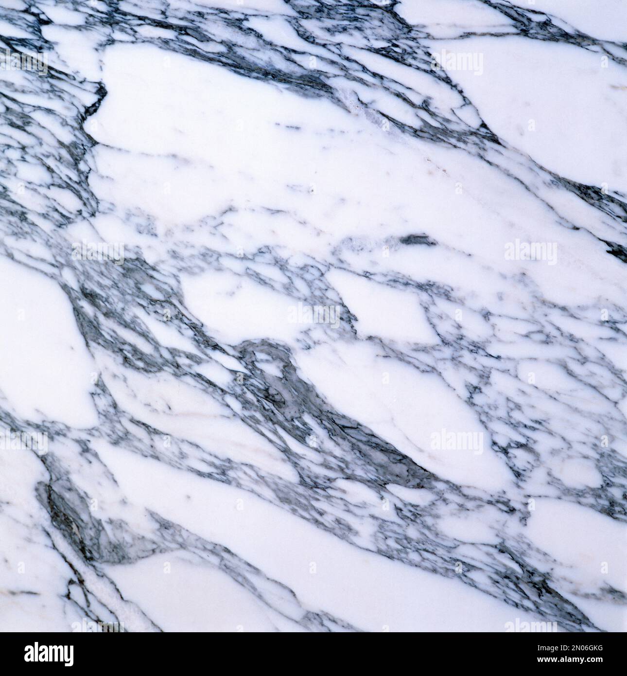 Grey and White Marble Metamorphic Rock Stock Photo - Alamy