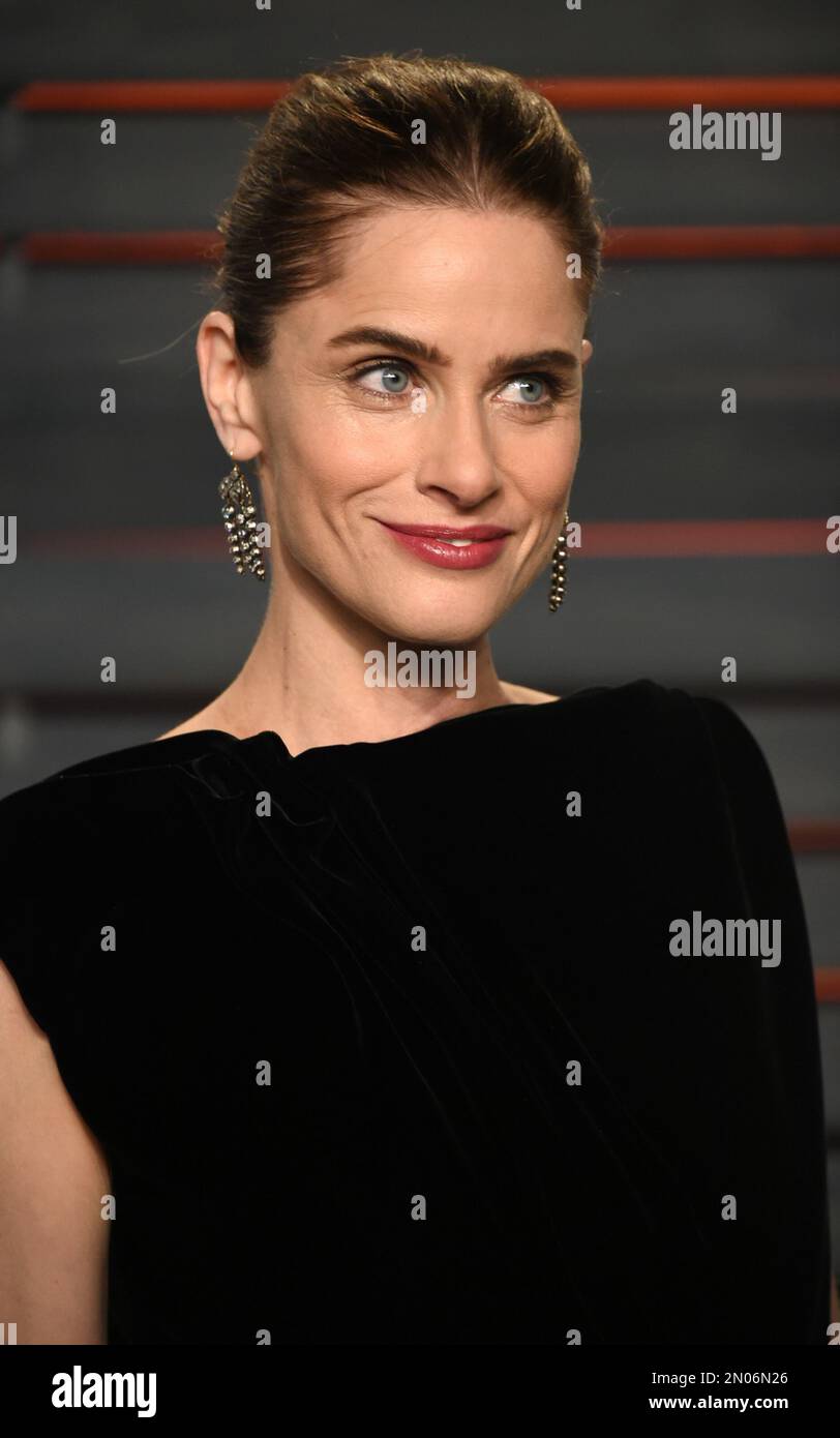 Amanda Peet arrives at the Vanity Fair Oscar Party on Sunday, Feb. 28 ...