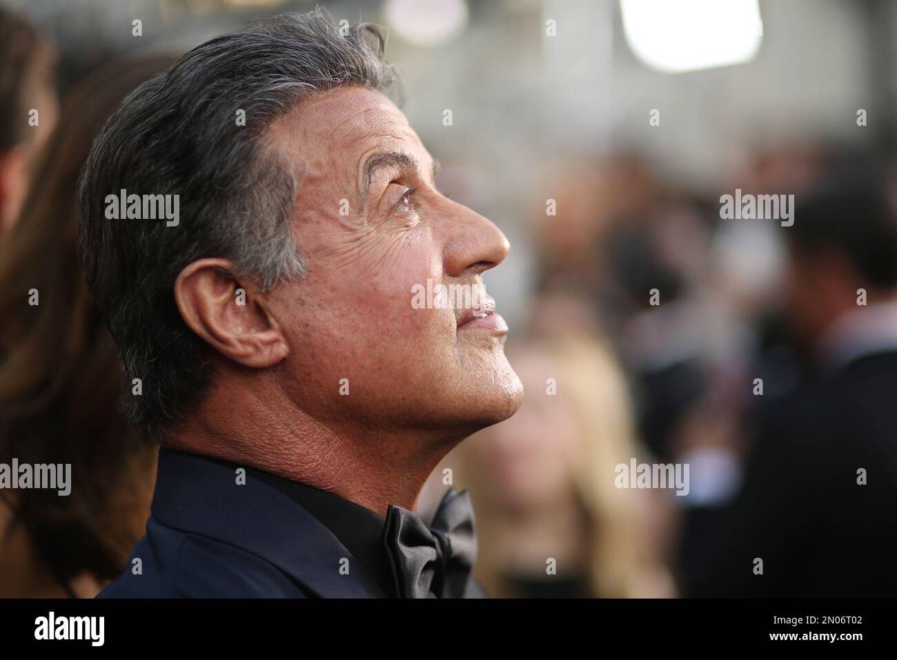 Sylvester Stallone arrives at the Oscars on Sunday, Feb. 28, 2016, at ...