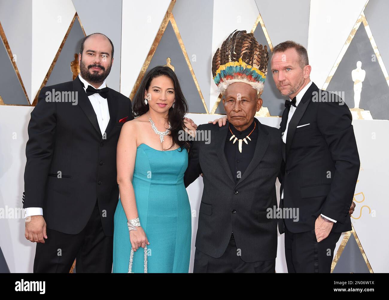 Ciro Guerra, from left, Cristina Gallego, Antonio Bolivar and Brionne ...
