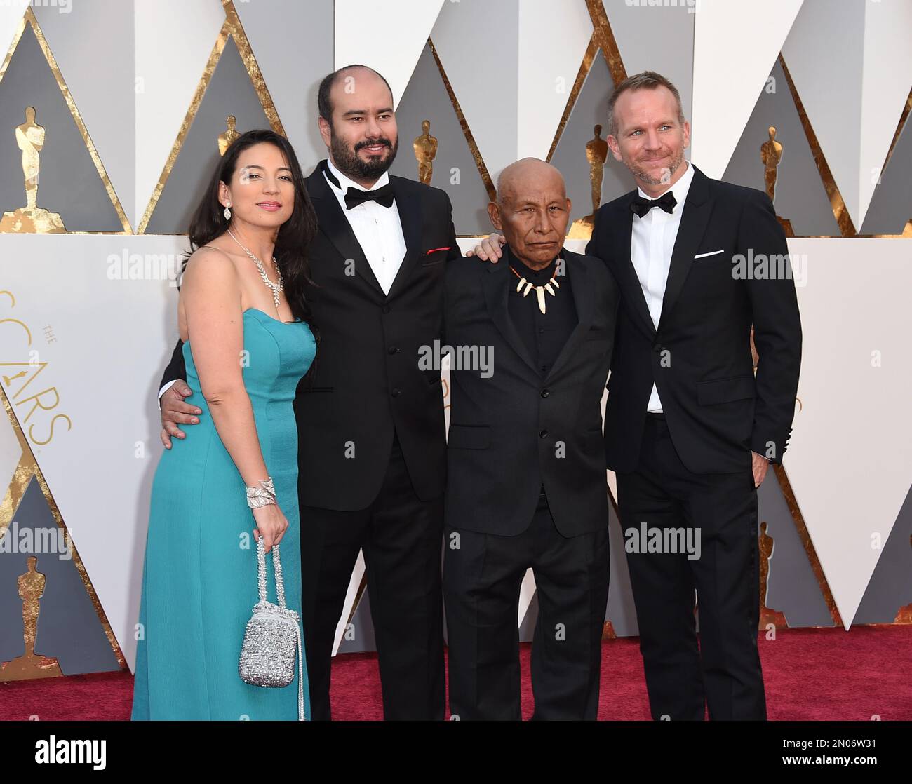 Cristina Gallego, from left, Ciro Guerra, Antonio Bolivar and Brionne ...