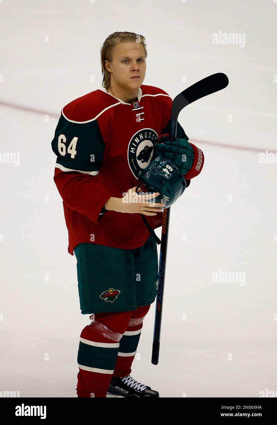 Minnesota Wild center Mikael Granlund (64) skates before the first ...