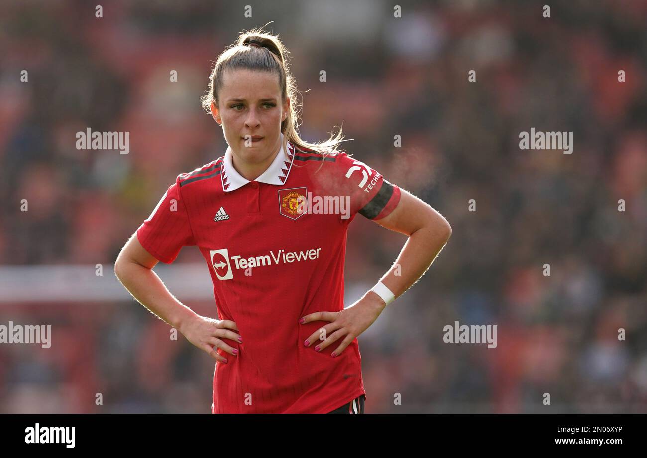 Manchester United's Ella Toone during the Barclays Women's Super League ...