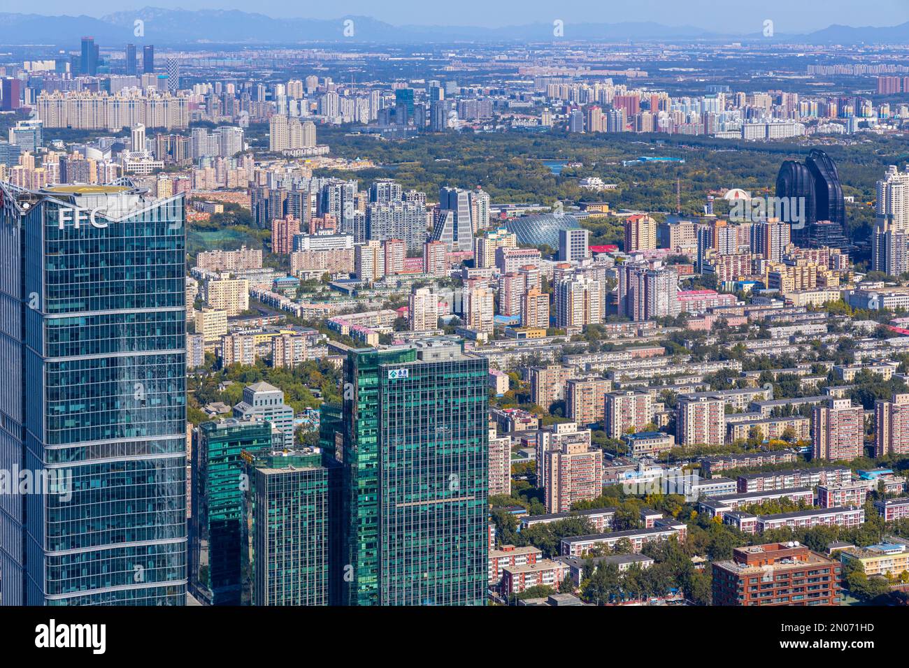 Beijing chaoyang park plaza hi-res stock photography and images - Alamy