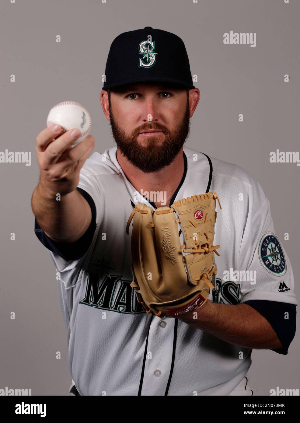 This is a 2016 photo of Ryan Cook of the Seattle Mariners baseball team ...