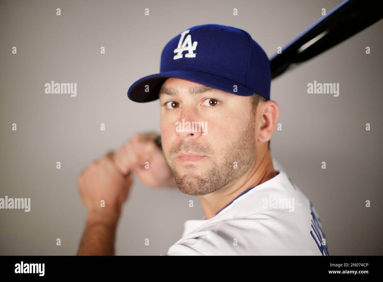 This is a 2016 photo of Brandon Hicks of the Los Angeles Dodgers ...