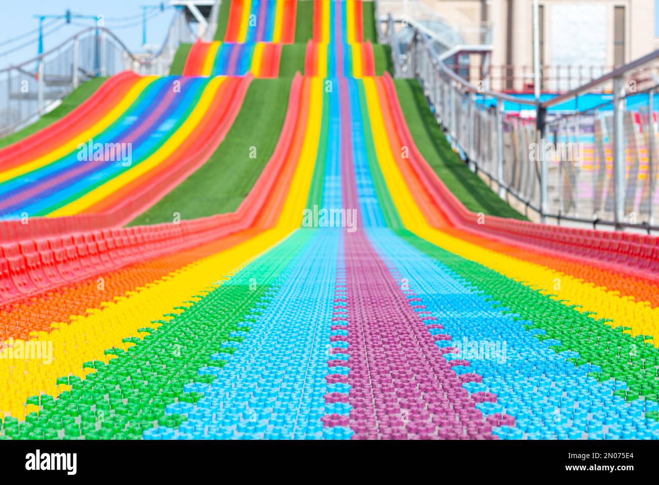 Rainbow slide hi-res stock photography and images - Alamy