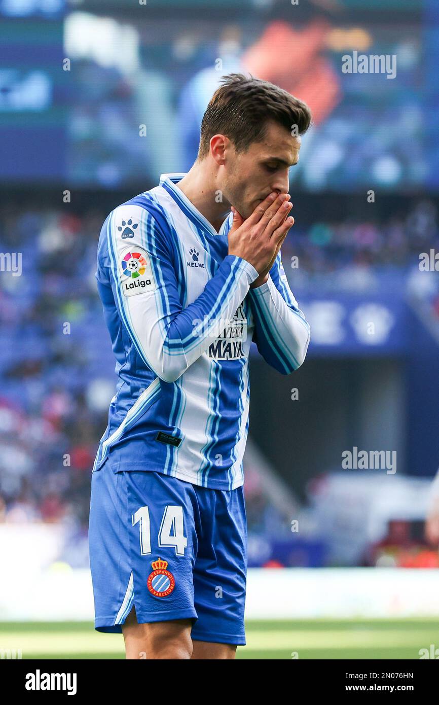 Brian Olivan of RCD Espanyol during the La Liga match between RCD ...
