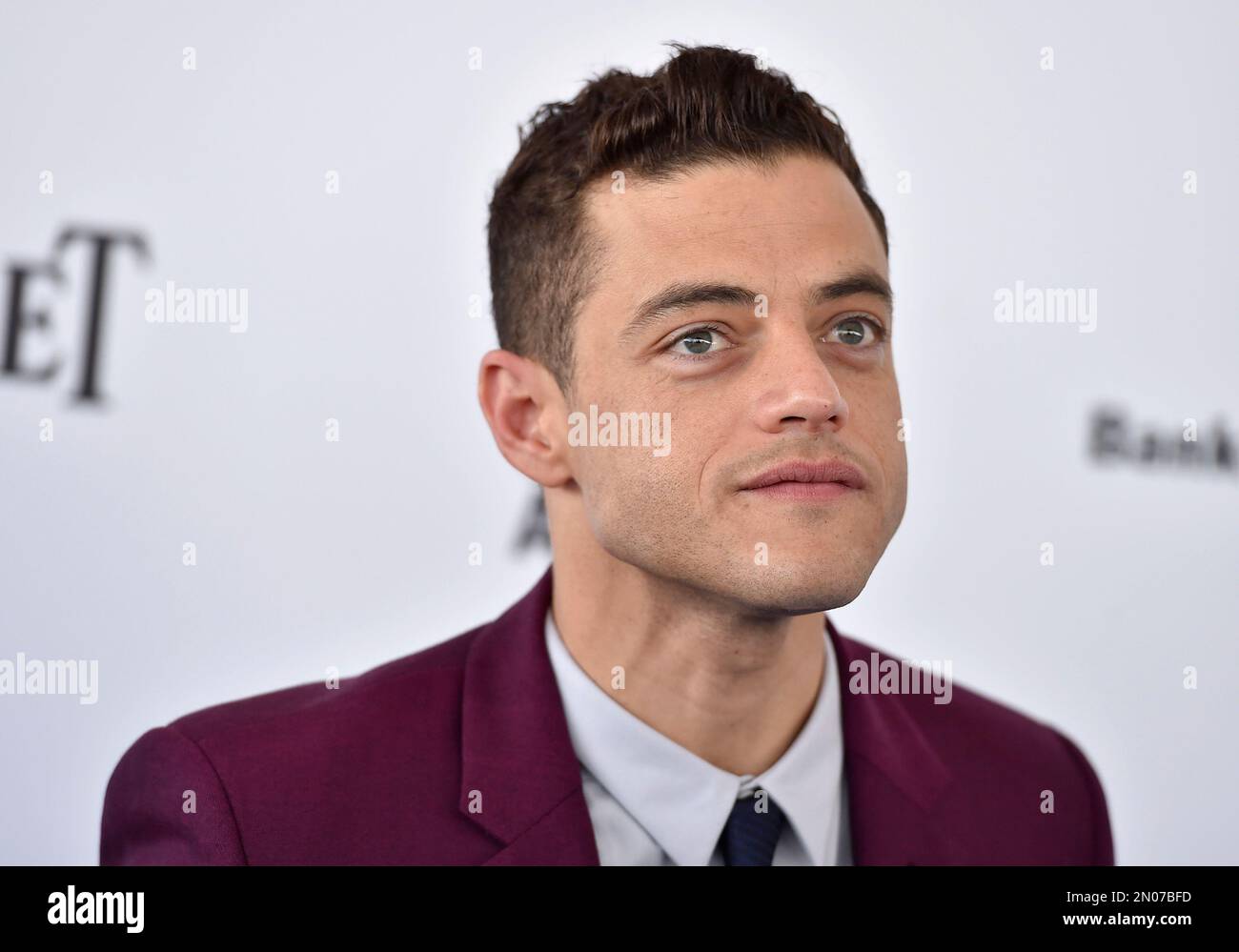 Rami Malek arrives at the Film Independent Spirit Awards on Saturday ...