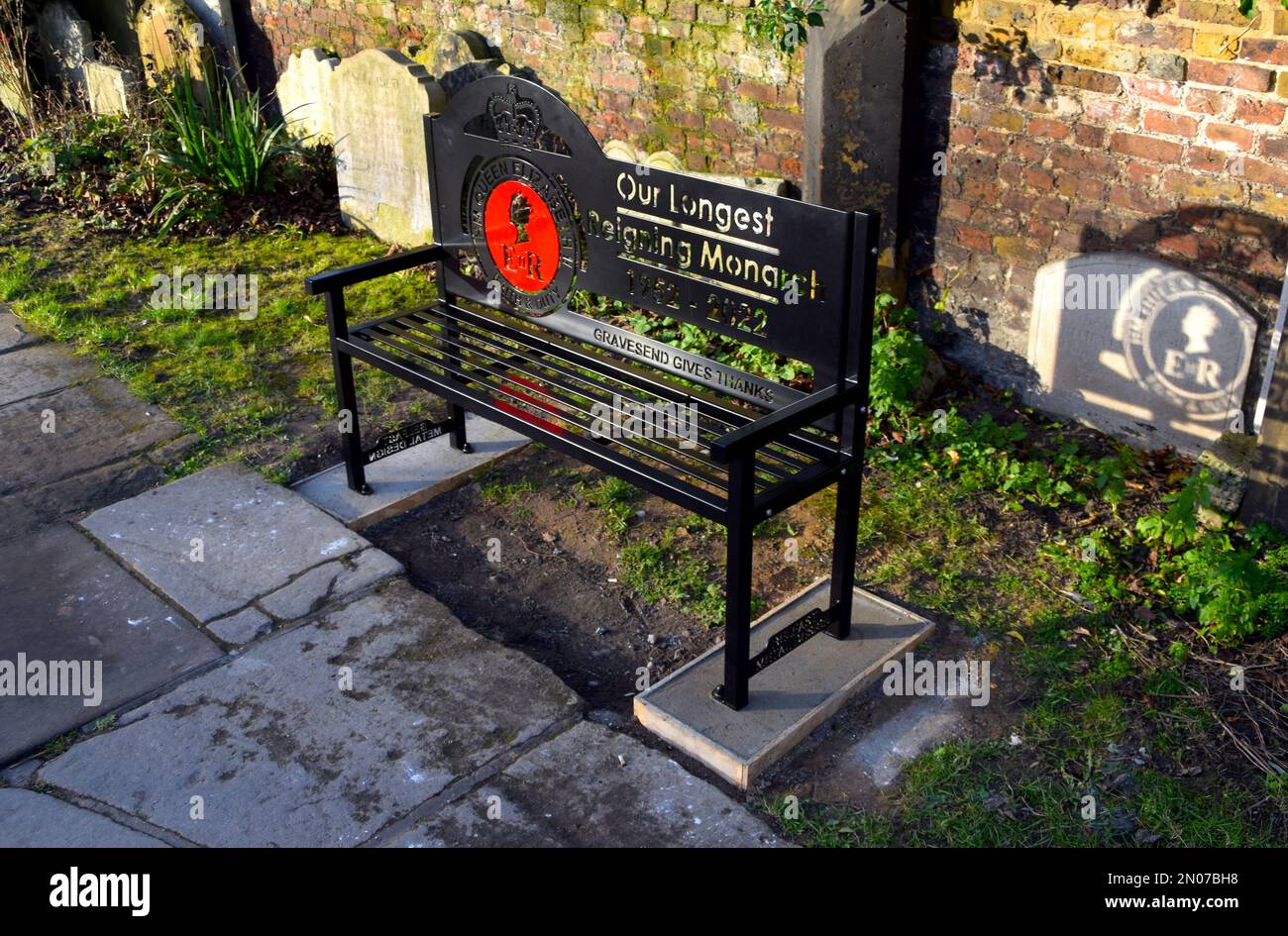 The winter sunshine projecting shadows from a newly placed ...