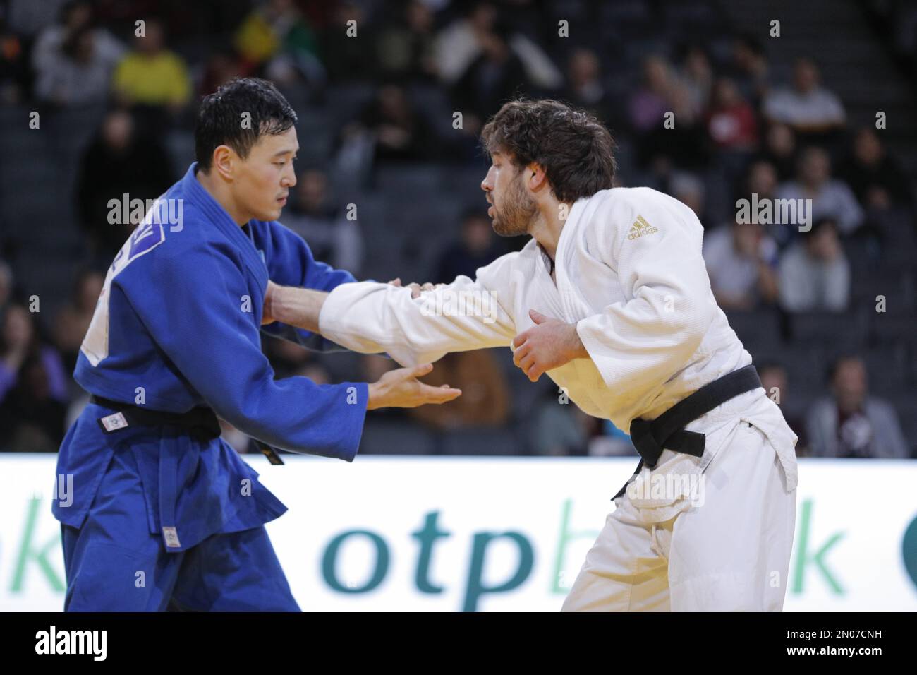 Etienne Briand (CAN) during the International Judo Paris Grand Slam ...