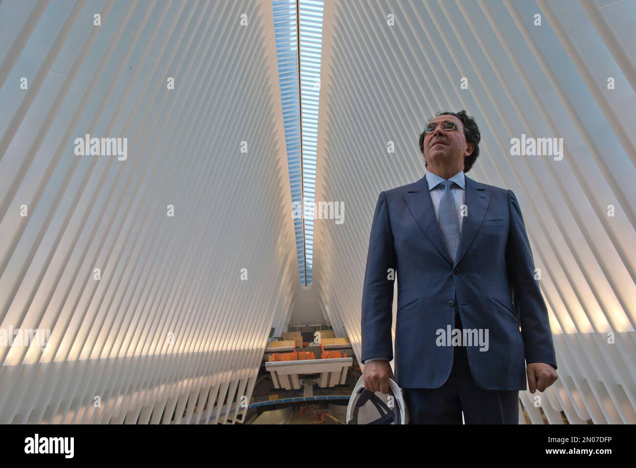 In this Thursday, Feb. 25, 2016 photo, Spanish-born architect Santiago ...