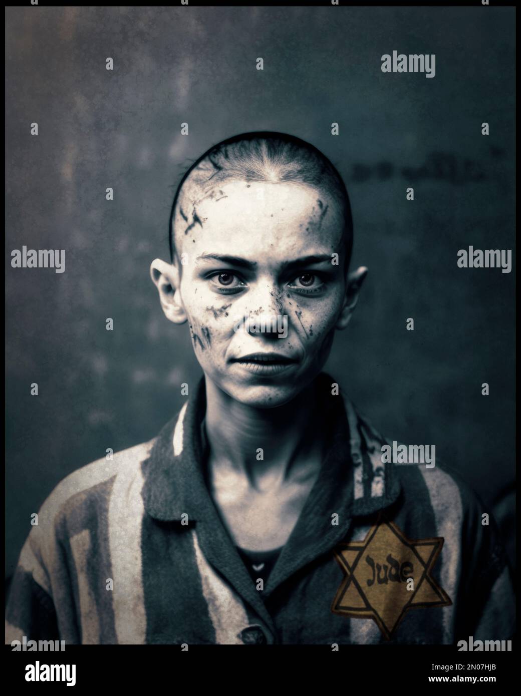 Jewish prisoner uniform hi-res stock photography and images - Alamy