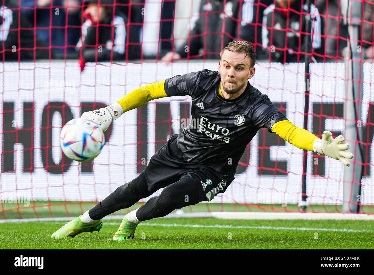 Rotterdam - Feyenoord keeper Timon Wellenreuther during the match ...