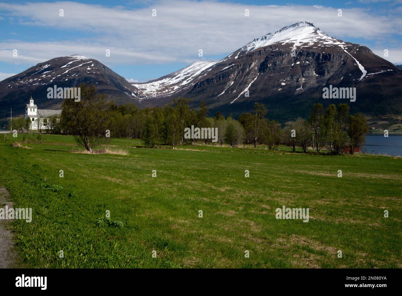 Balsfjord is a mountainess arctic district in Northern Norway with 1855 ...
