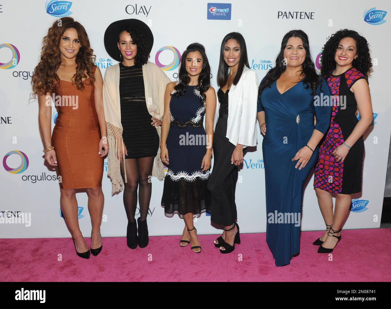 IMAGE DISTRIBUTED FOR P&G ORGULLOSA - Actress Diane Guerrero, center ...