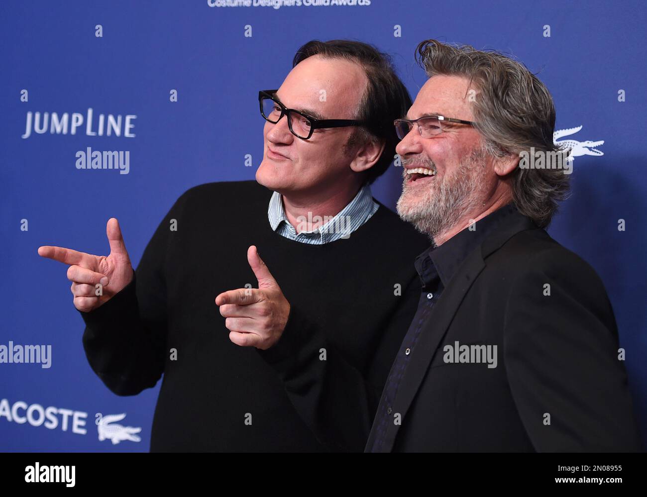 Quentin Tarantino, left, and Kurt Russell arrive at the 18th annual ...