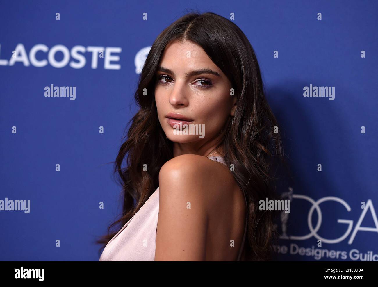 Emily Ratajkowski arrives at the 18th annual Costume Designers Guild ...