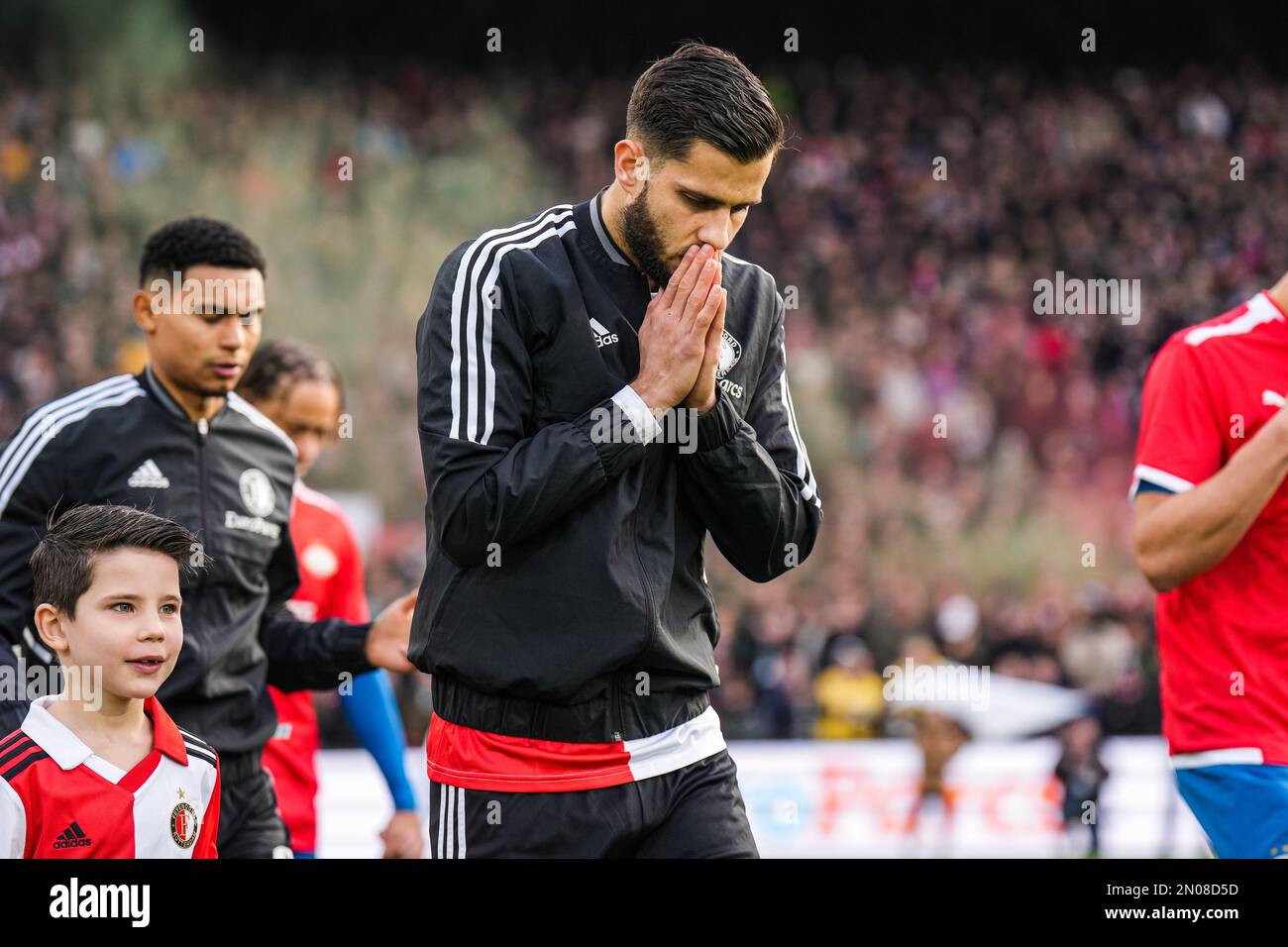 Rotterdam - David Hancko of Feyenoord during the match between ...