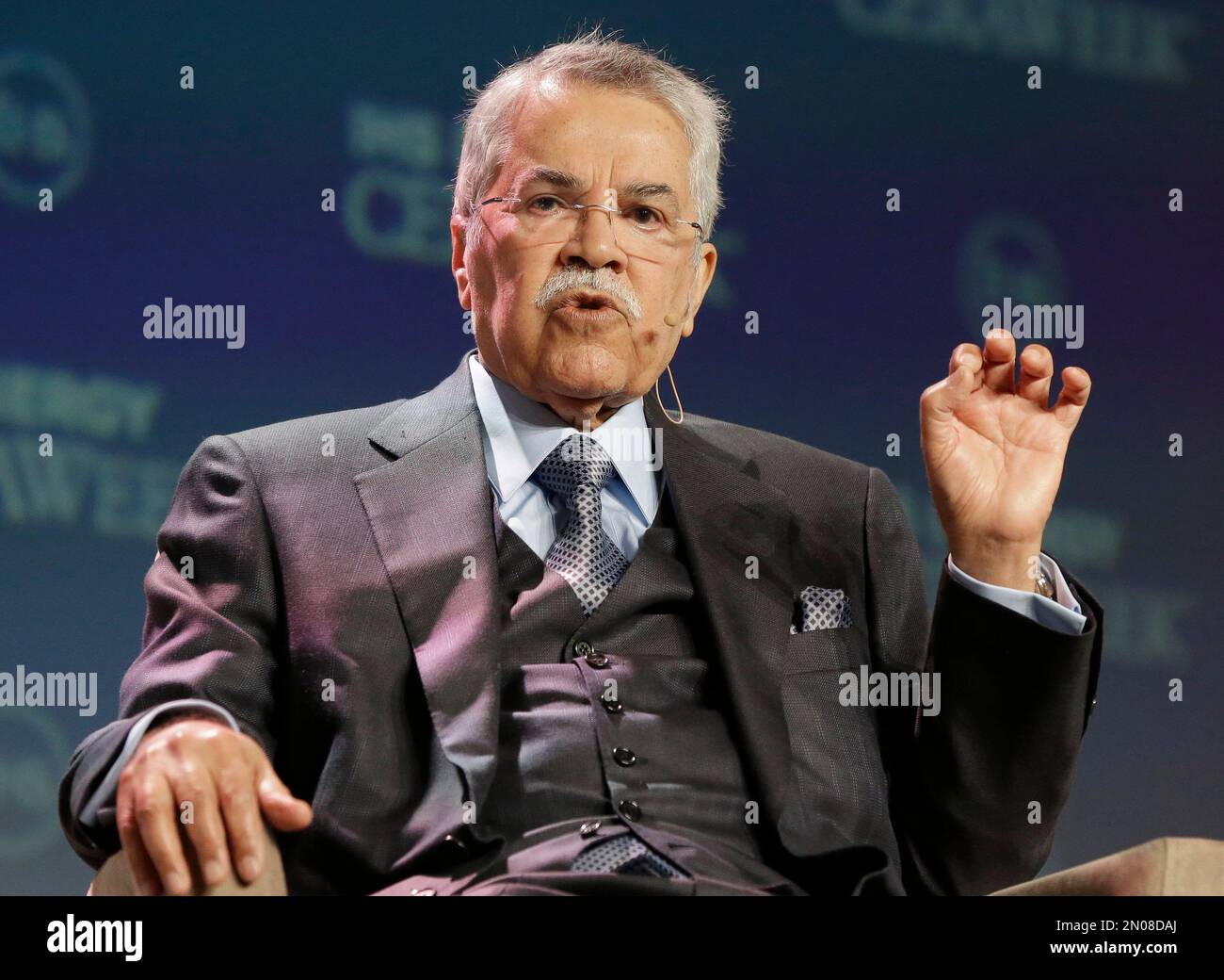 Saudi Arabia's Minister of Petroleum & Mineral Resources Ali Al-Naimi ...