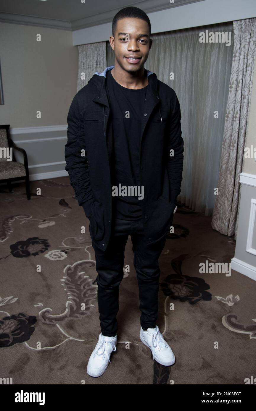 In this Friday, Jan. 29, 2016 photo, actor Stephan James poses for a ...