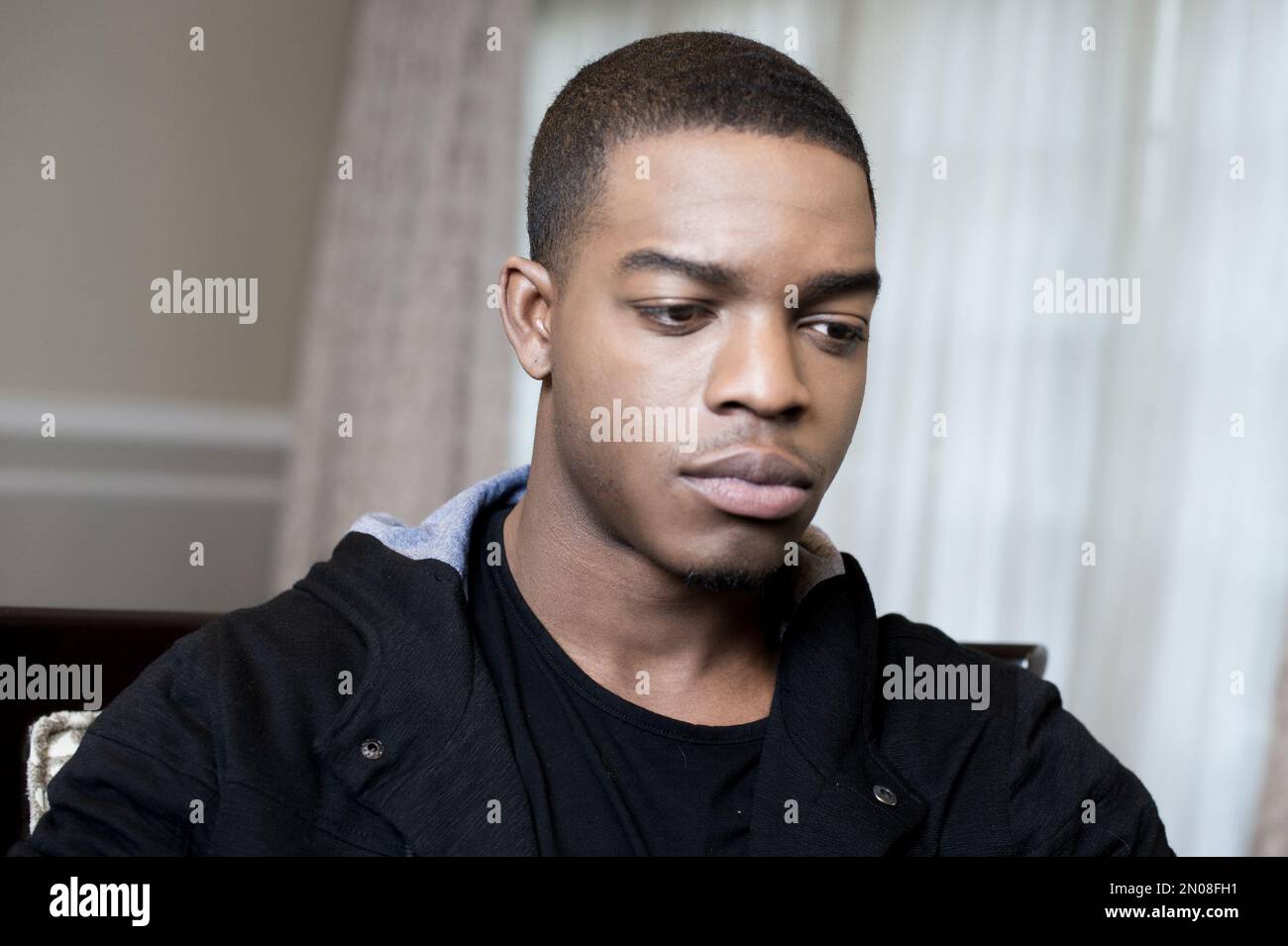 In this Friday, Jan. 29, 2016 photo, actor Stephan James poses for a ...
